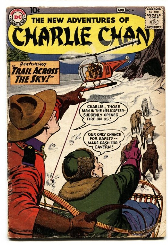 New Adventures of Charlie Chan #6 1959-DC-Mounties-RCMP | Comic Books ...