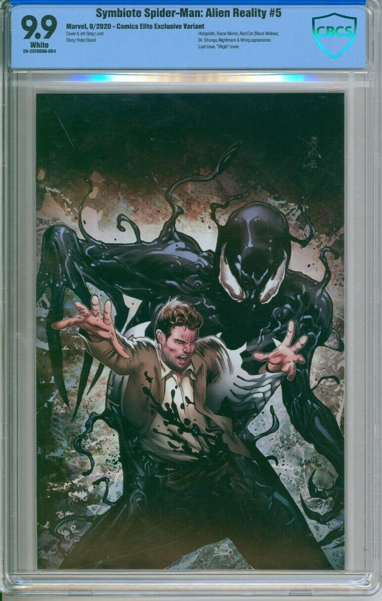 Marvel Comics Symbiote Spider-Man: Alien Reality CBCS 9.9 "Virgin Cover ...