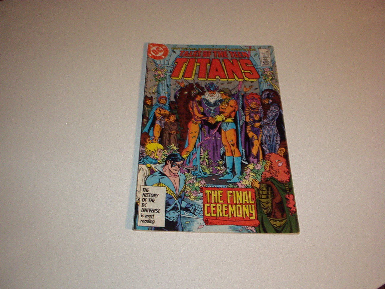 Tales Of The Teen TITANS Comic #76, April 1987 (THE FINAL CEREMONY) New ...