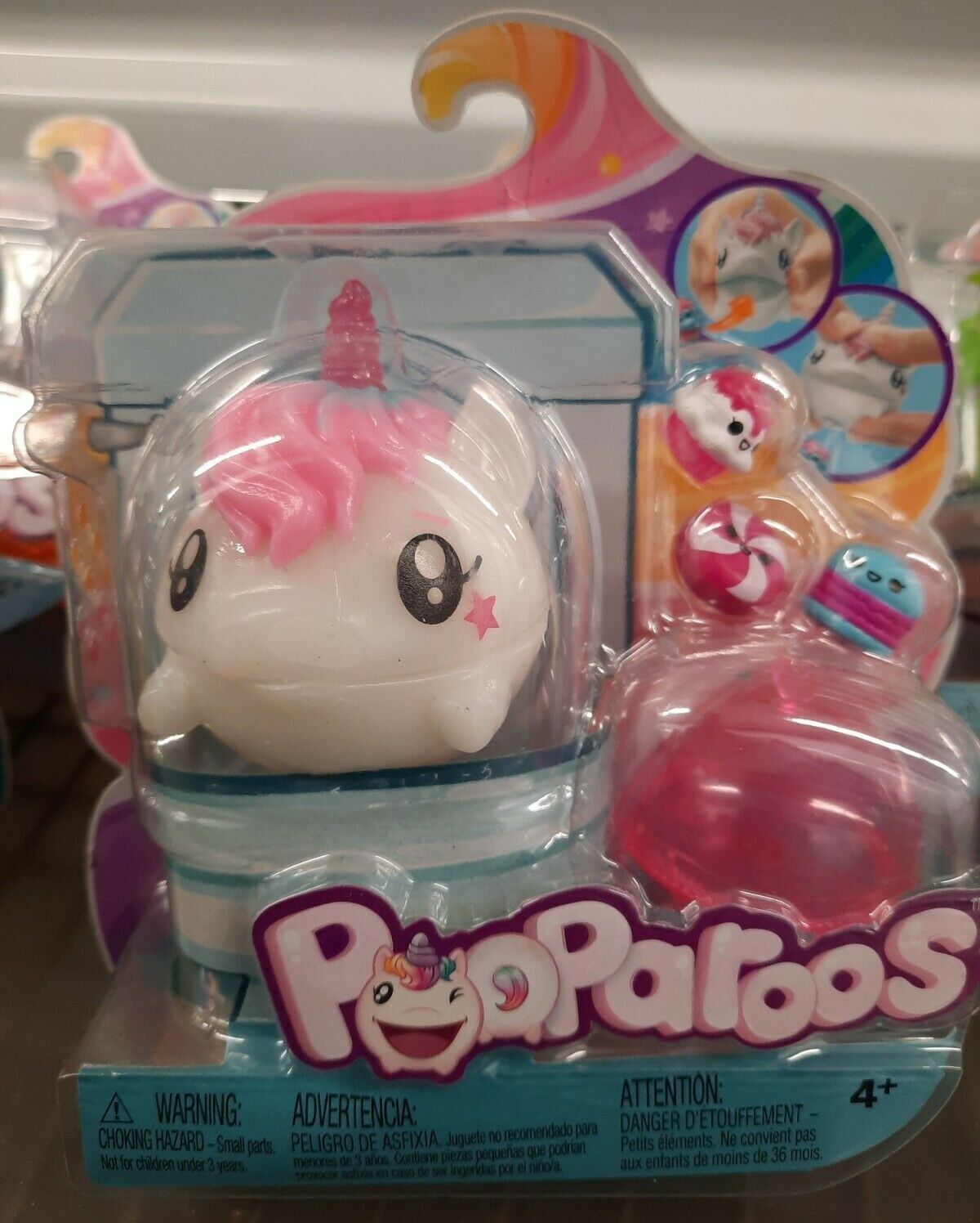 Rare Complete Set of Nine 9 Different POOPAROOS Figures with 3 Food NEW ...