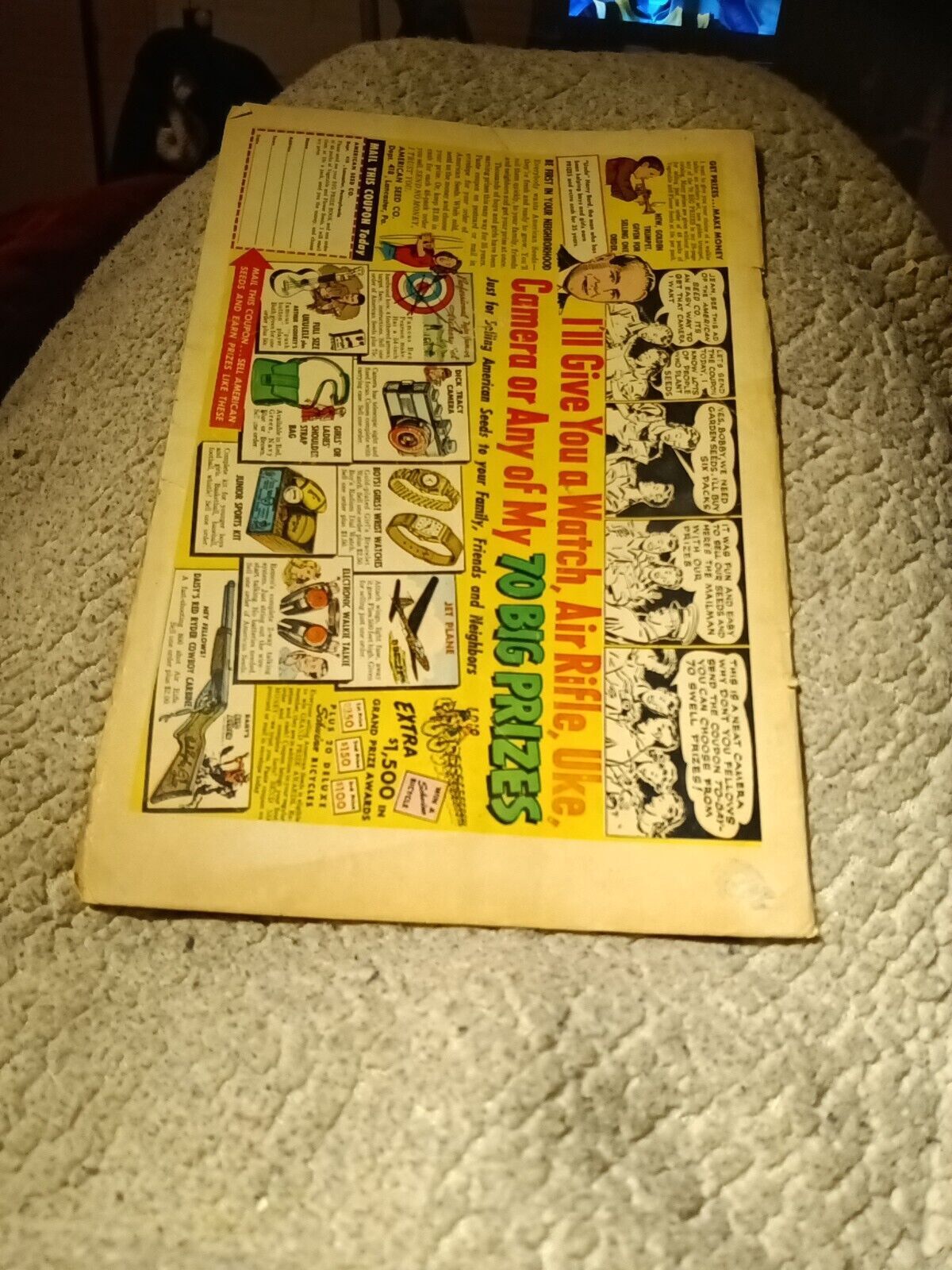 BILLY THE KID #21 Toby press 1954 Adventure Magazine WESTERN golden age ...
