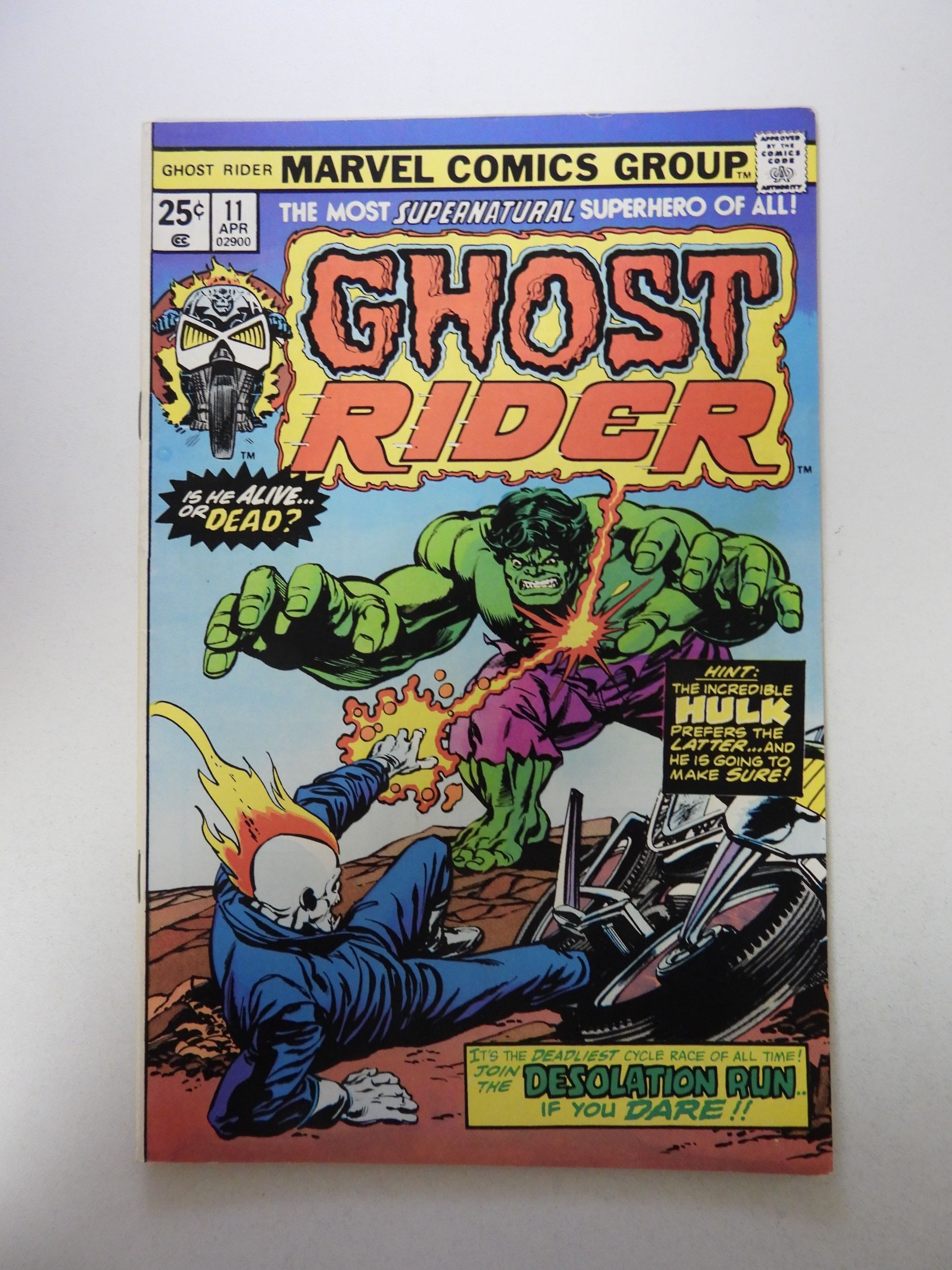 Ghost Rider #11 (1975) VF- condition MVS intact | Comic Books - Bronze ...