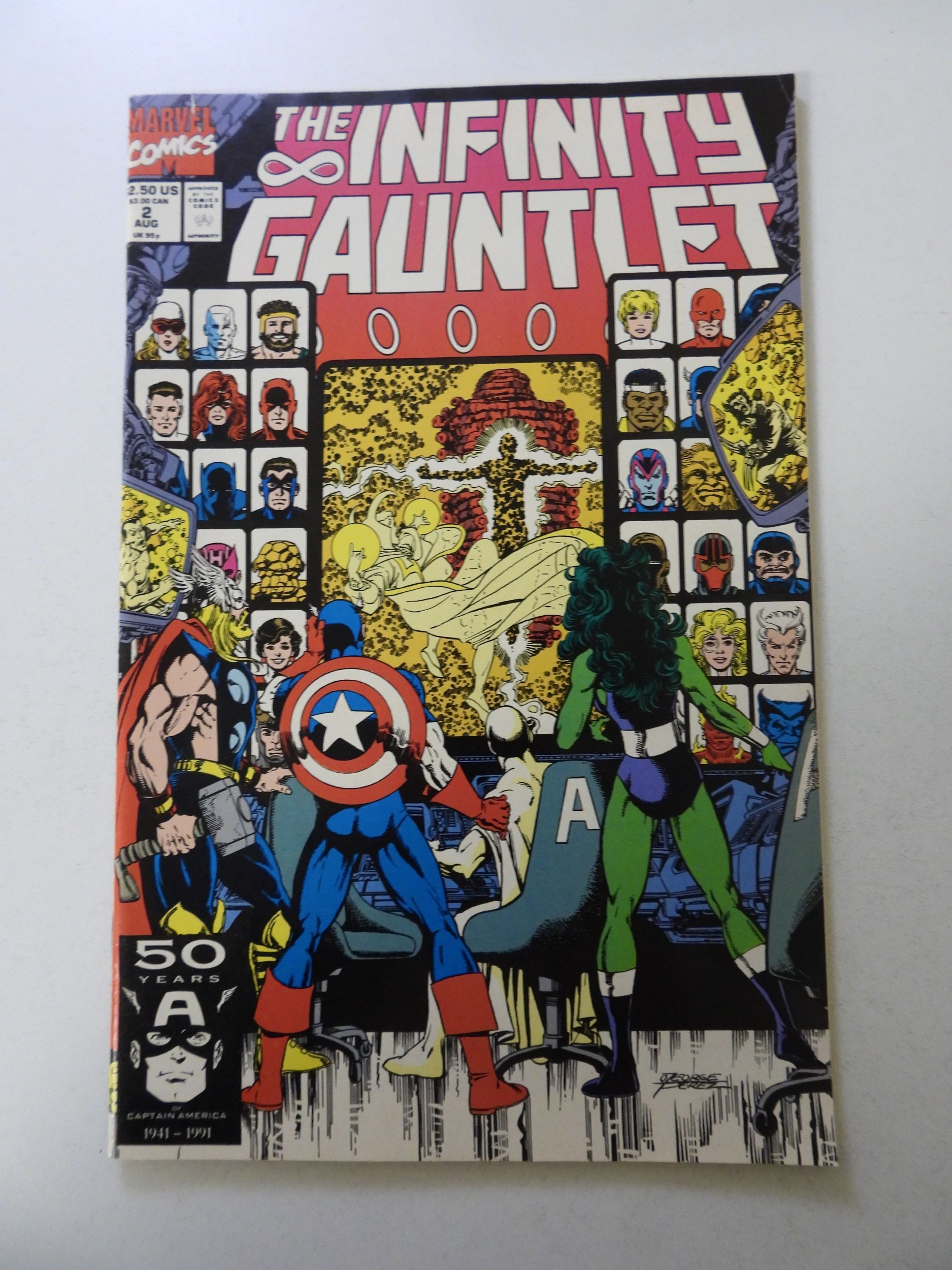 The Infinity Gauntlet #2 (1991) VF condition | Comic Books - Copper Age ...