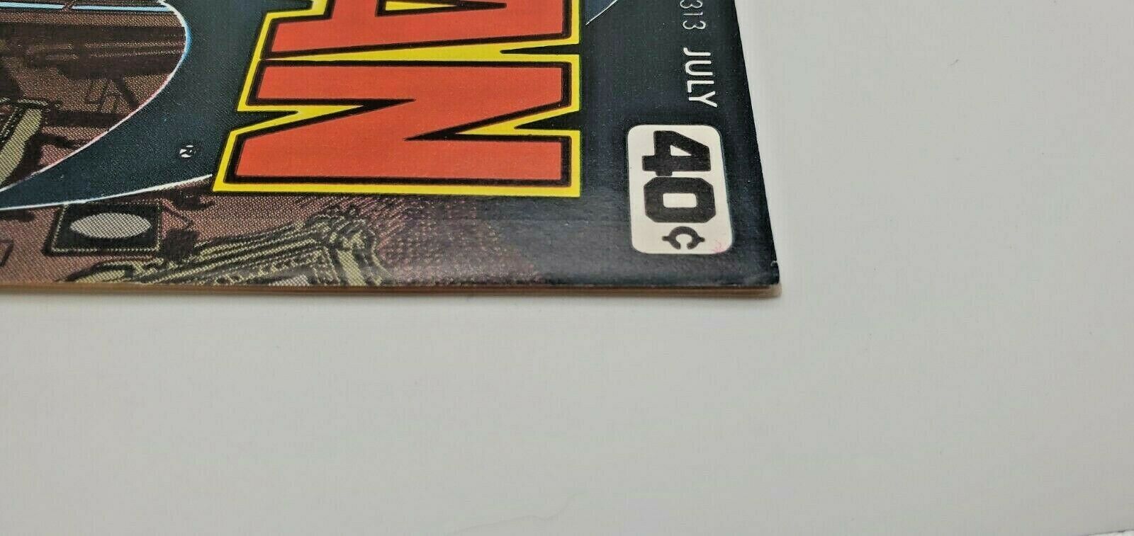 BATMAN #313 1st appearance of Tim Fox the son of Lucius Fox (1979) DC ...