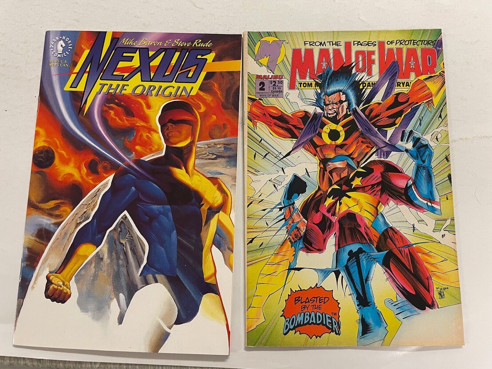 6 Various Comics Man of War #2 Nexus Phantom Guard Mage Next Men KODT ...