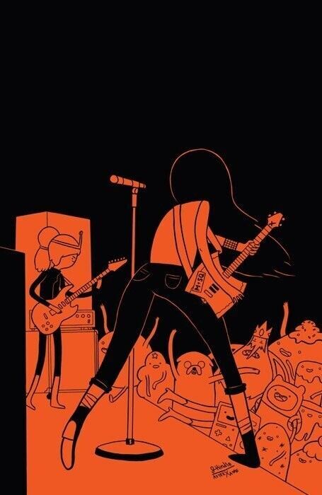 Adventure Time Marceline and the Scream Queens variant cover #5D BAGGED ...