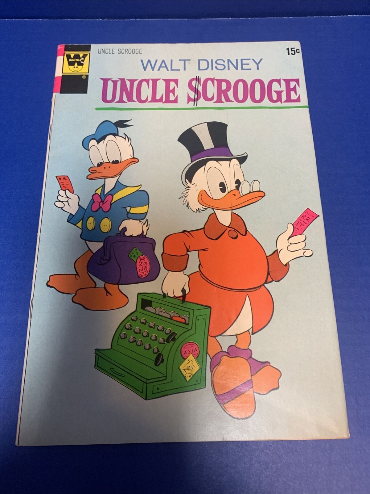 Walt Disney's Uncle Scrooge raw comic book #97 February 1972 | Comic ...