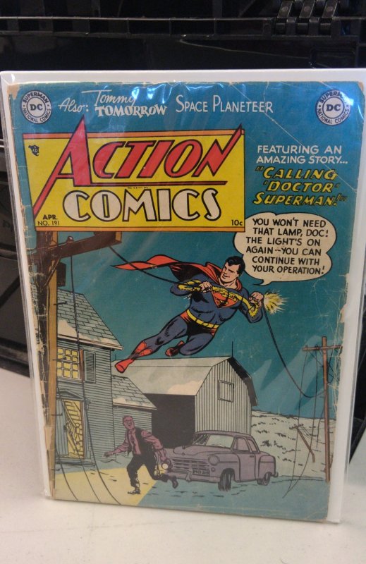 Action Comics #191 (1954) | Comic Books - Golden Age, DC Comics, Moon ...