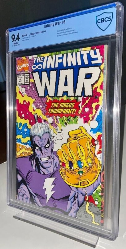 Infinity War #6 - Key Comic & appearance of Goddess! CBCS 9.4 - Brand ...