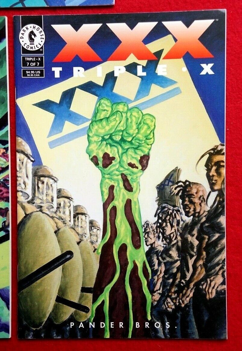 Triple X, Pander Bros. 1-7 issue Dark Horse Comics, complete set ...