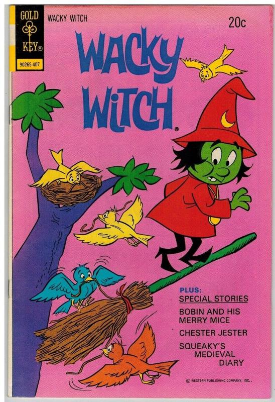 Wacky Witch 15 F-Vf July 1974 | Comic Books - Bronze Age, Gold Key ...