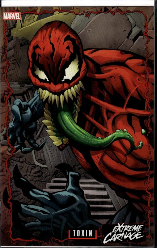 Extreme Carnage: Toxin Johnson Cover (2021) Toxin | Comic Books ...