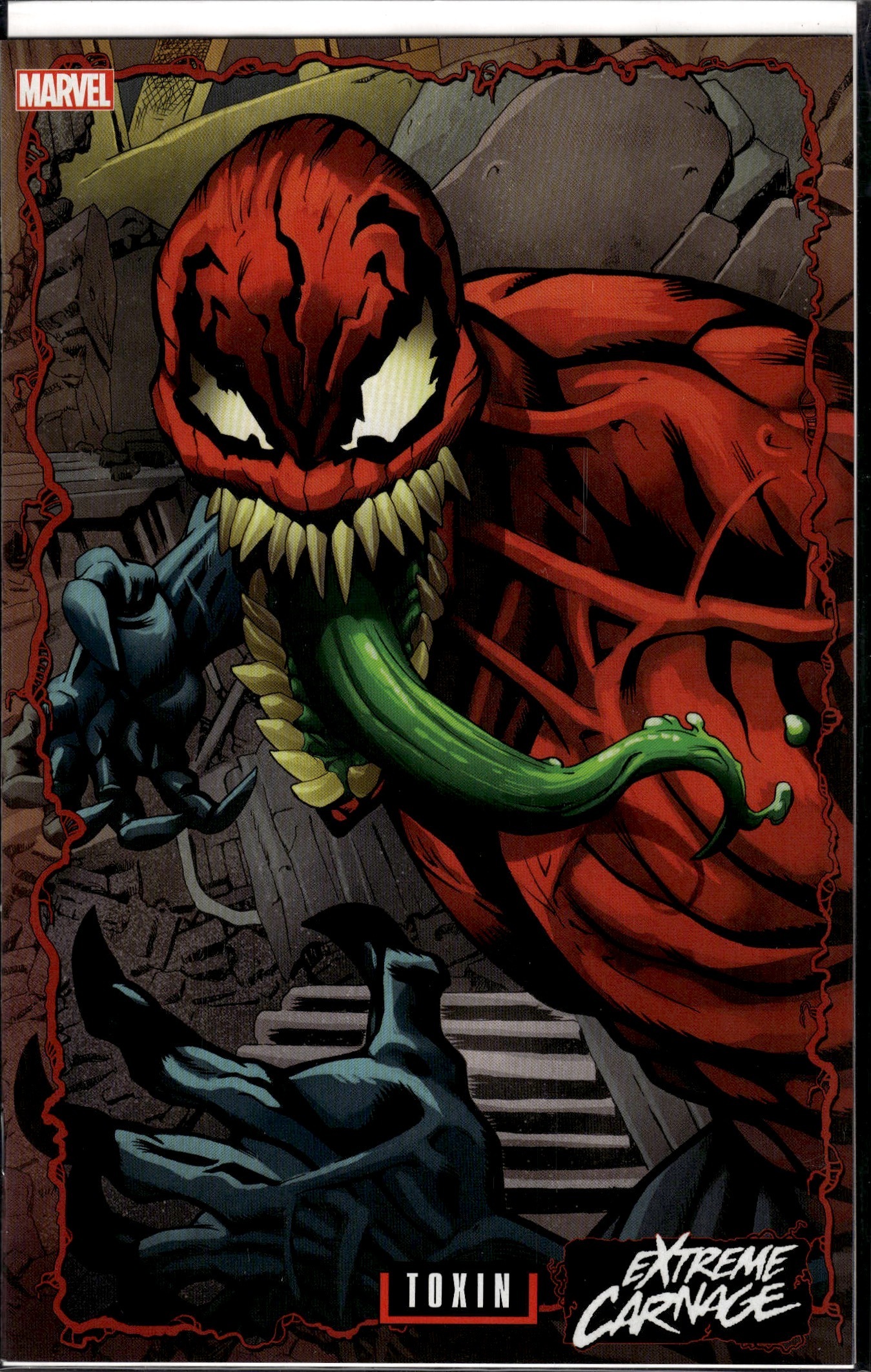 Extreme Carnage: Toxin Johnson Cover (2021) Toxin | Comic Books ...