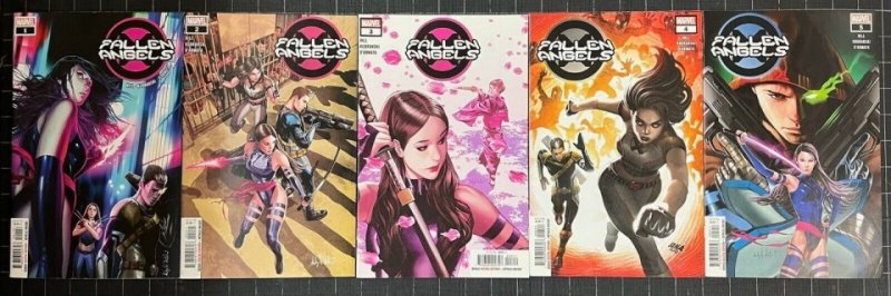 Fallen Angels (2019) #'s 1 2 3 4 5 Near Complete Lot Bryan Edward Hill ...