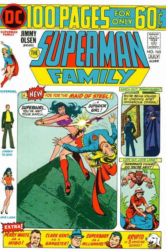 Superman Family, The #165 GD ; DC | low grade comic 100 Pages Supergirl ...