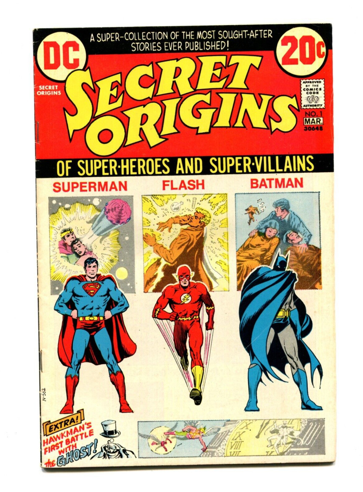 Secret Origins #1 - Nick Cardy Cover (5.5/6.0) 1973 | Comic Books ...
