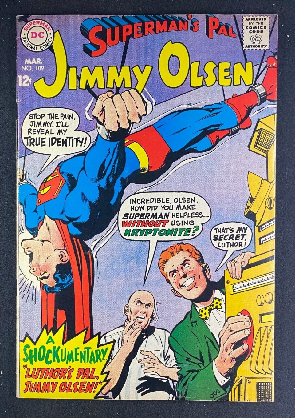 Superman's Pal, Jimmy Olsen (1954) #109 FN/VF (7.0) Neal Adams Cover ...