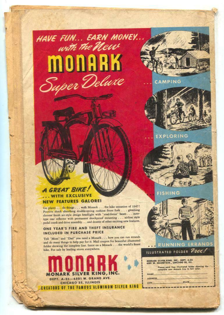 Thrilling Comics #61 1947- Princess Pantha crocodile cover- FAIR ...