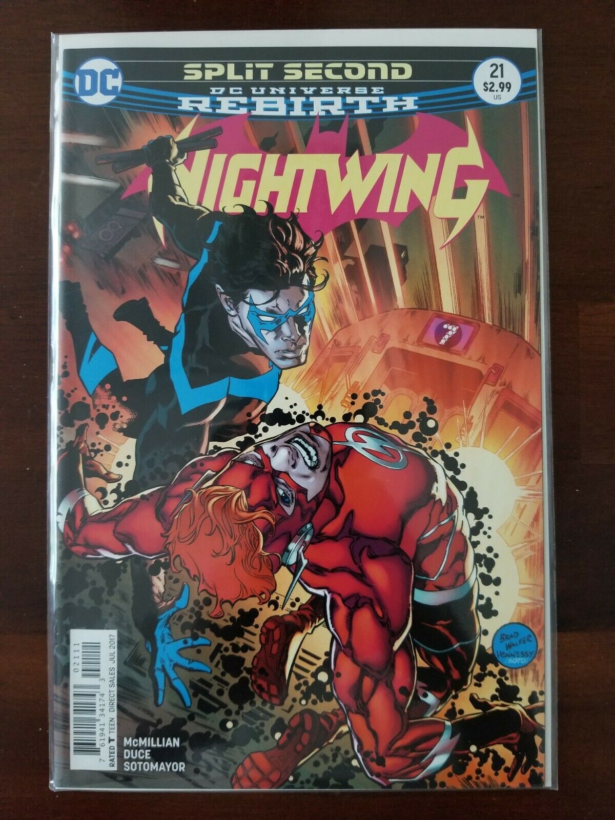 Nightwing #21 Cover A DC Comics Rebirth NM Combined Gemini Ship | Comic ...