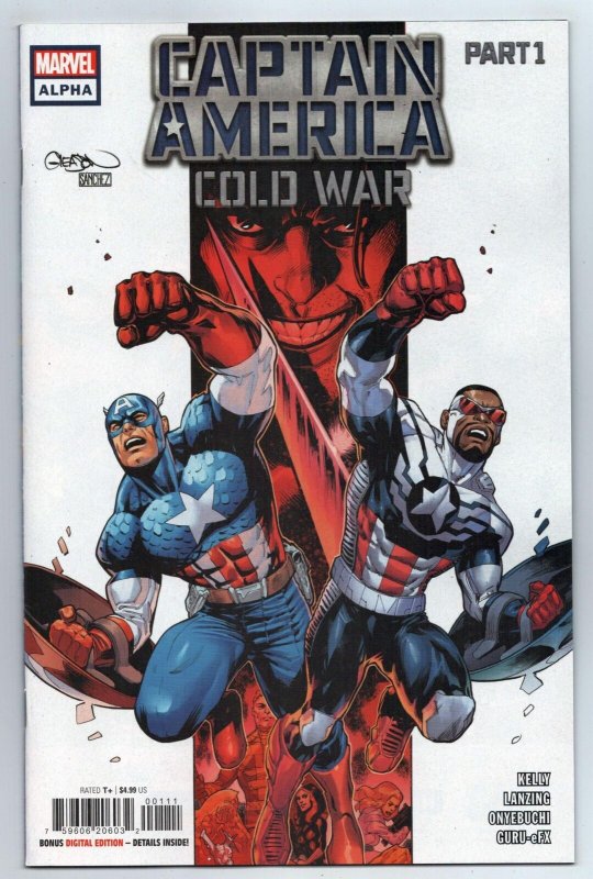 Captain America Cold War Alpha #1 Patrick Gleason Main Cvr (Marvel ...