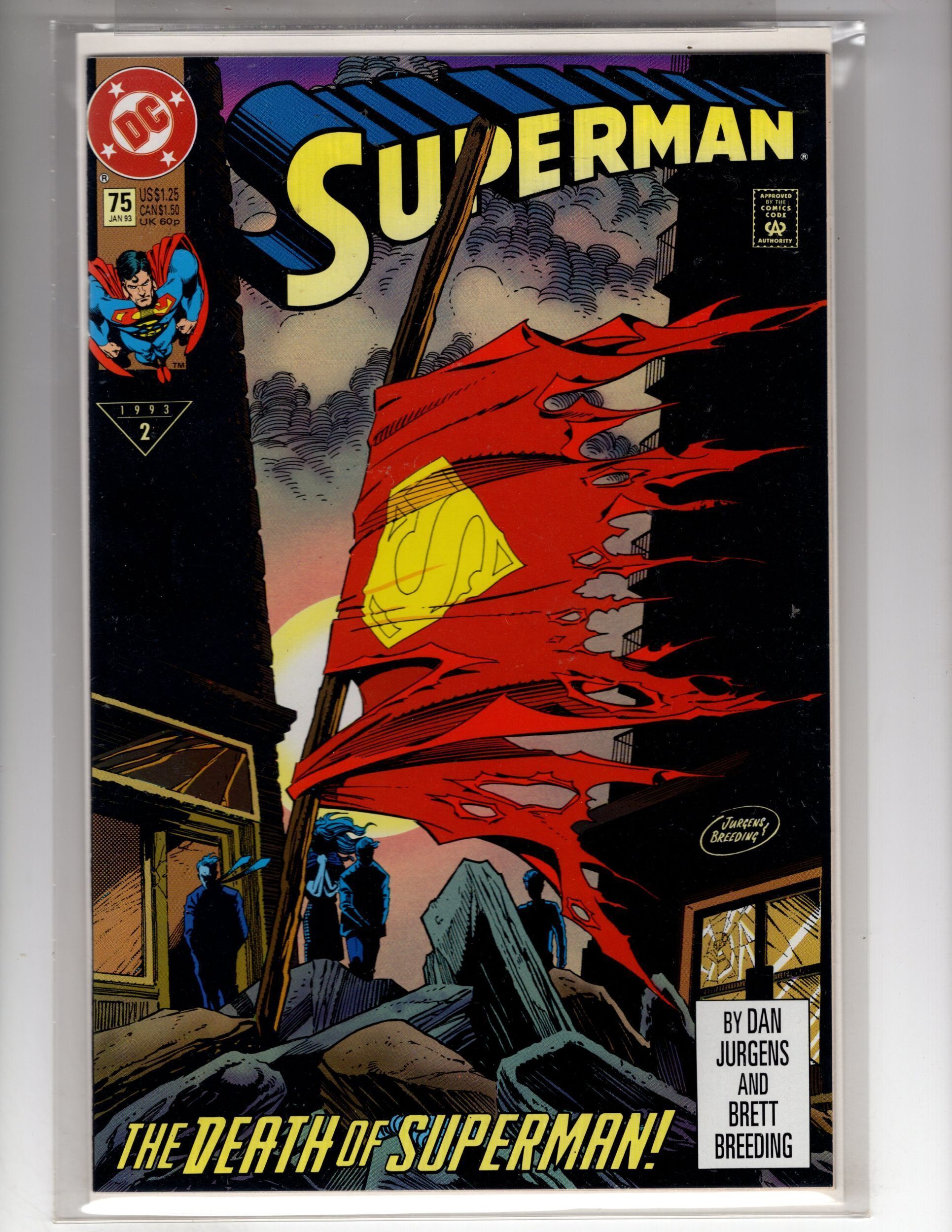 Superman #75 (1993) VF / EBI#2 | Comic Books - Modern Age, DC Comics ...