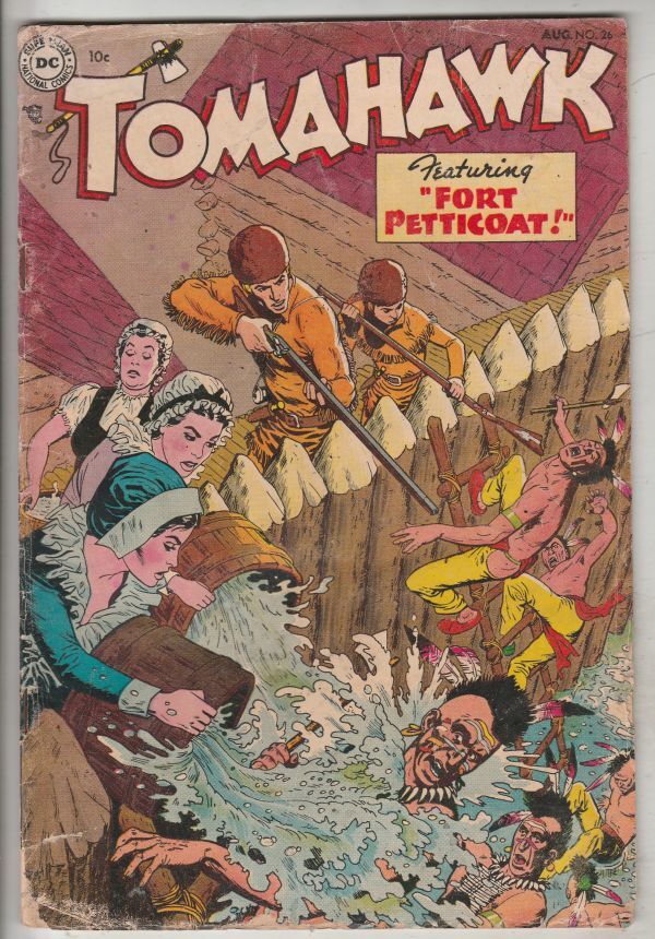 Tomahawk #26 (Aug-54) VG+ Affordable-Grade Tomahawk | Comic Books ...