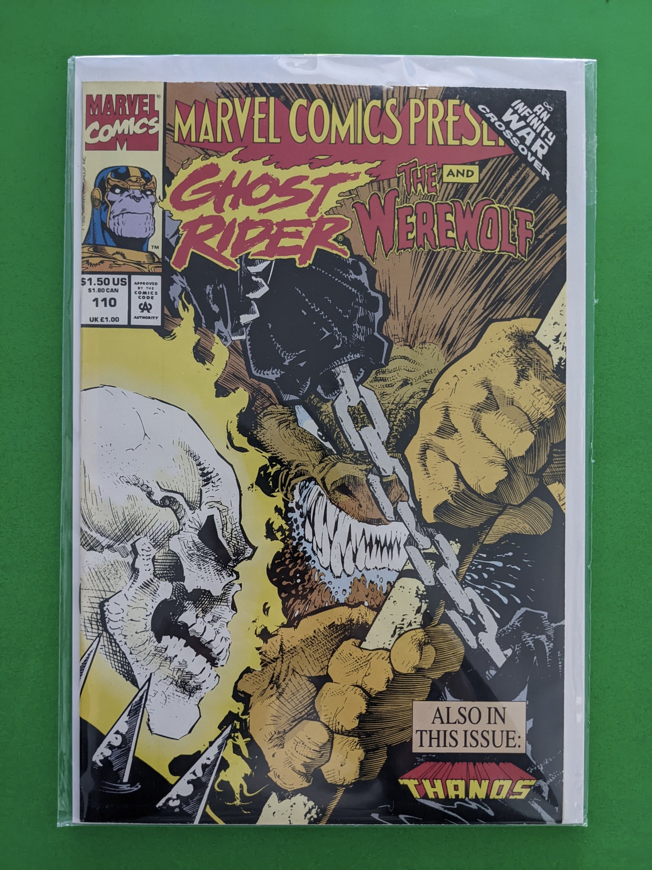 Marvel Comics Presents #110 Ft. Ghost Rider and Werewolf! | Comic Books ...