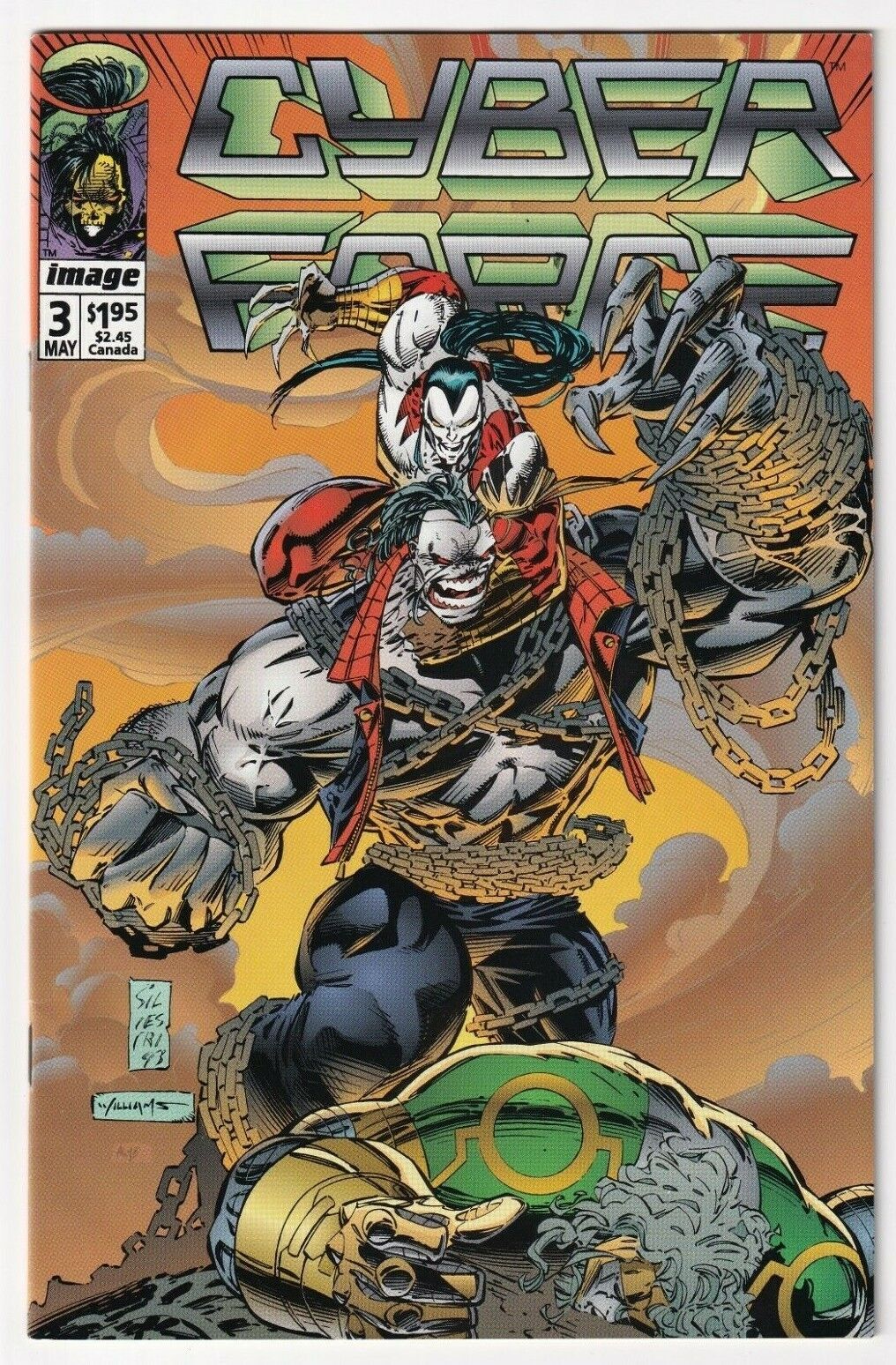 Cyber Force #3 May 1993 image | Comic Books - Modern Age, Image Comics ...
