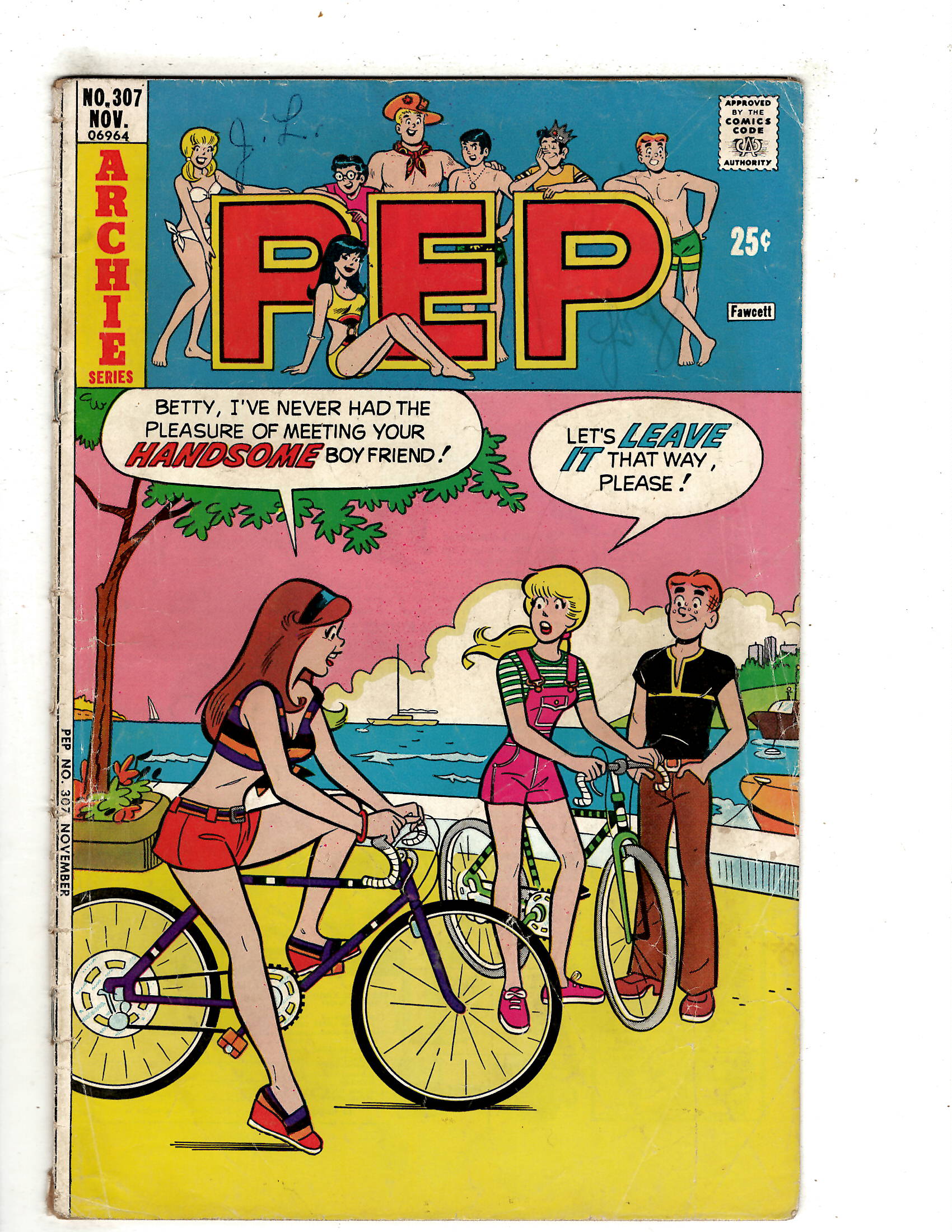 Pep Comics #307 (1975) J602 | Comic Books - Bronze Age, Archie Comics ...