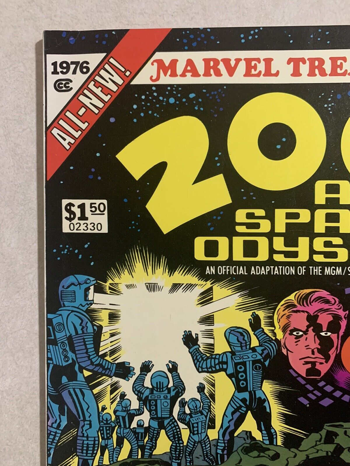 NM Marvel Treasury Special 2001: A Space Odyssey; 1976 HIGH GRADE Jack ...