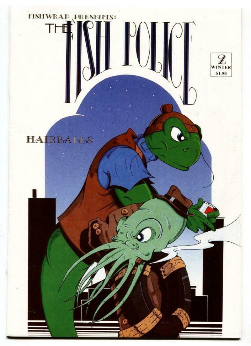 THE FISH POLICE #2, NM, Fishwrap presents, 1985, more in store | Comic ...