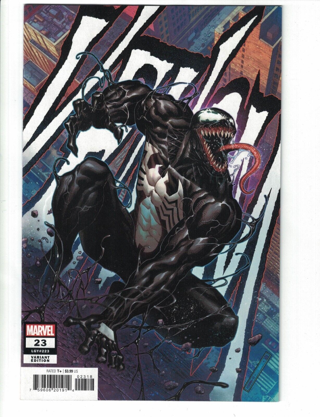 Venom #23 1:50 Jim Cheung Variant Marvel Comics 2023 EB106 | Comic ...
