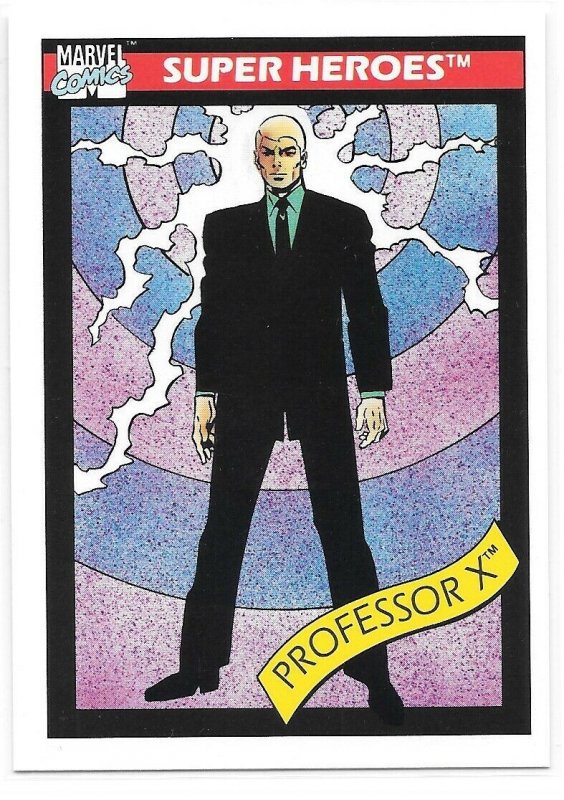 Professor Xavier Trading Card