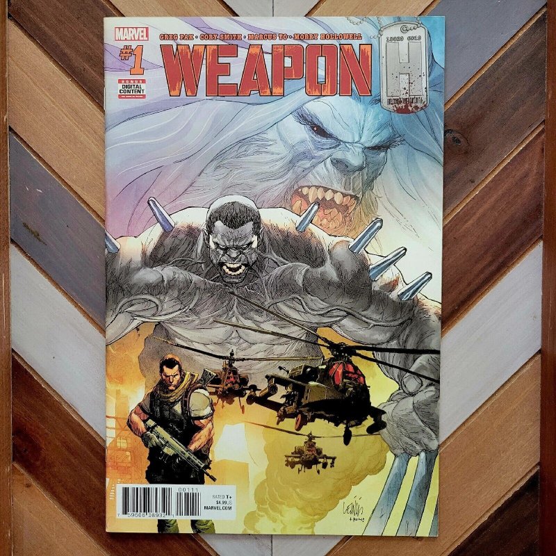 WEAPON H #1-4 (Marvel 2018) High Grade. Premiere 1st SOLO WEAPON H! Set ...