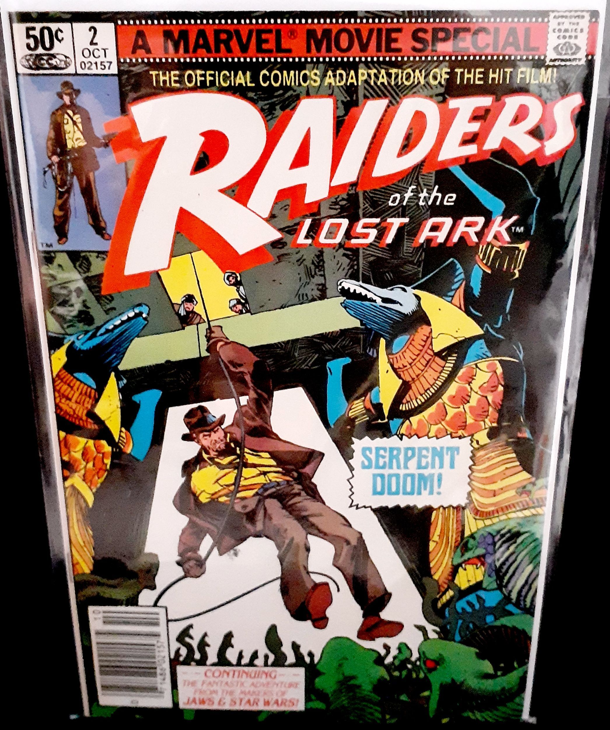 Raiders of the Lost Ark #2 (1981) Mint ICONIC MOVIE COVER! | Comic ...