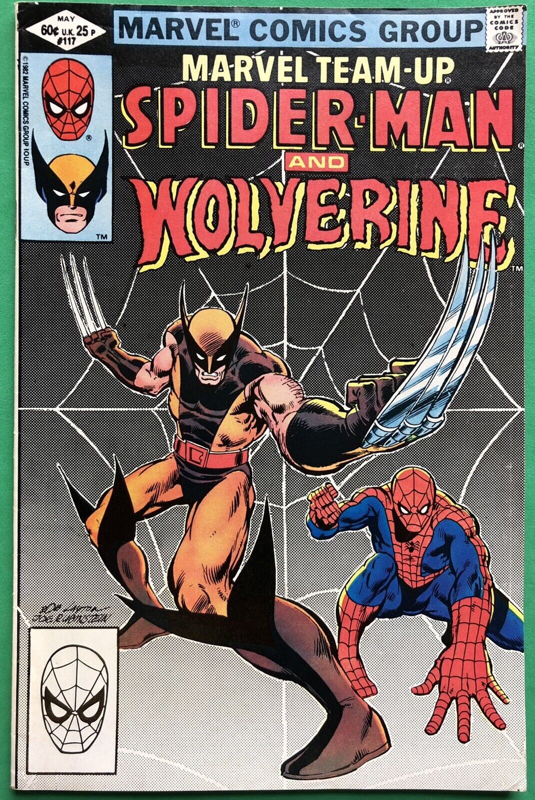 Marvel Team Up #117 (1982) Featuring Spider-Man & Wolverine 1st ...