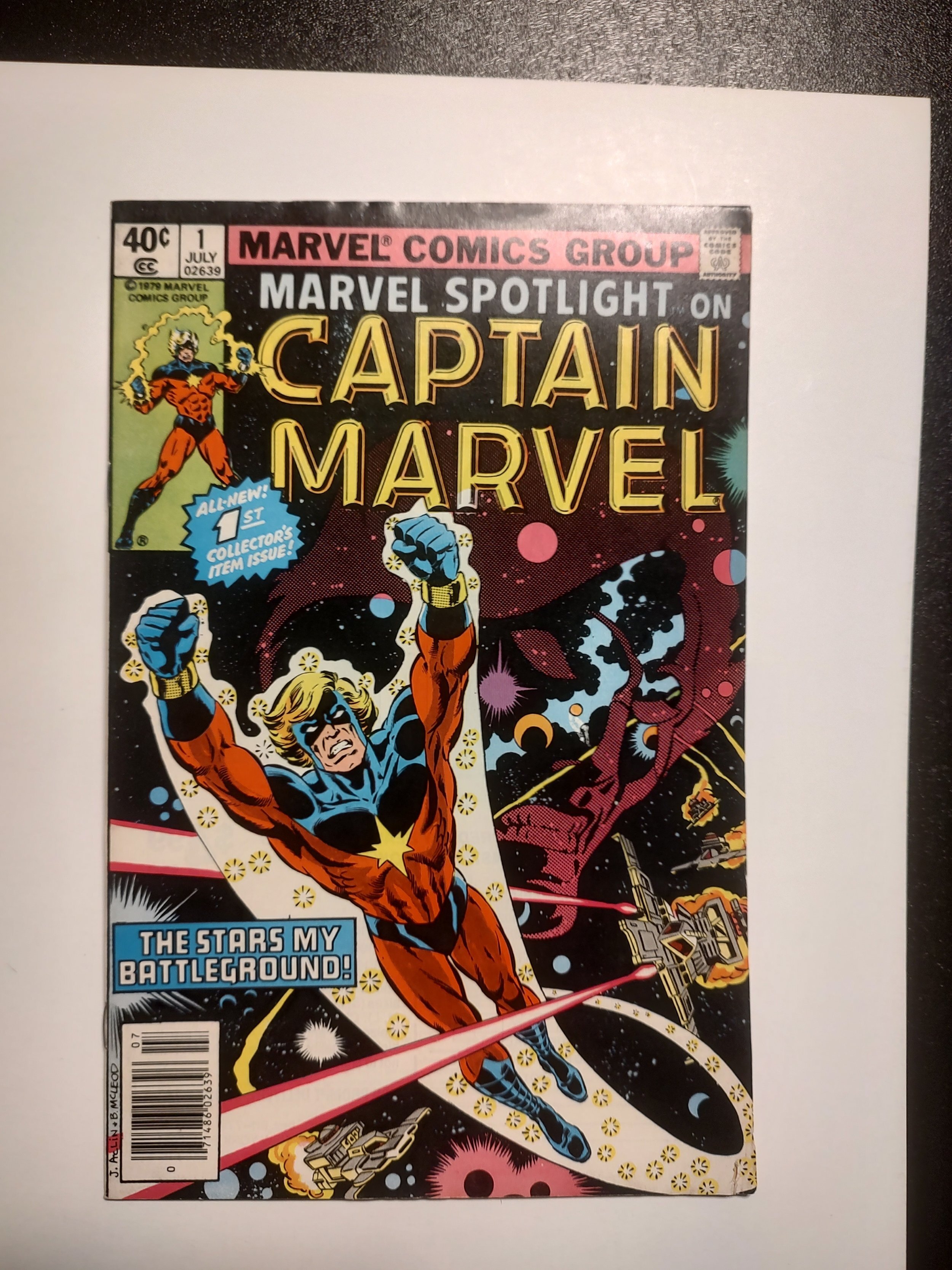 Marvel Spotlight #1 (1979) Return to Titan Part 1 The Saturn Storm ...
