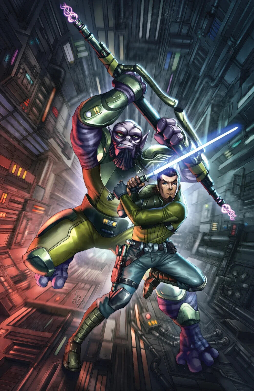 Star Wars #43 Rebels 10th Anniversary C2E2 Exclusive Alan Quah Virgin ...