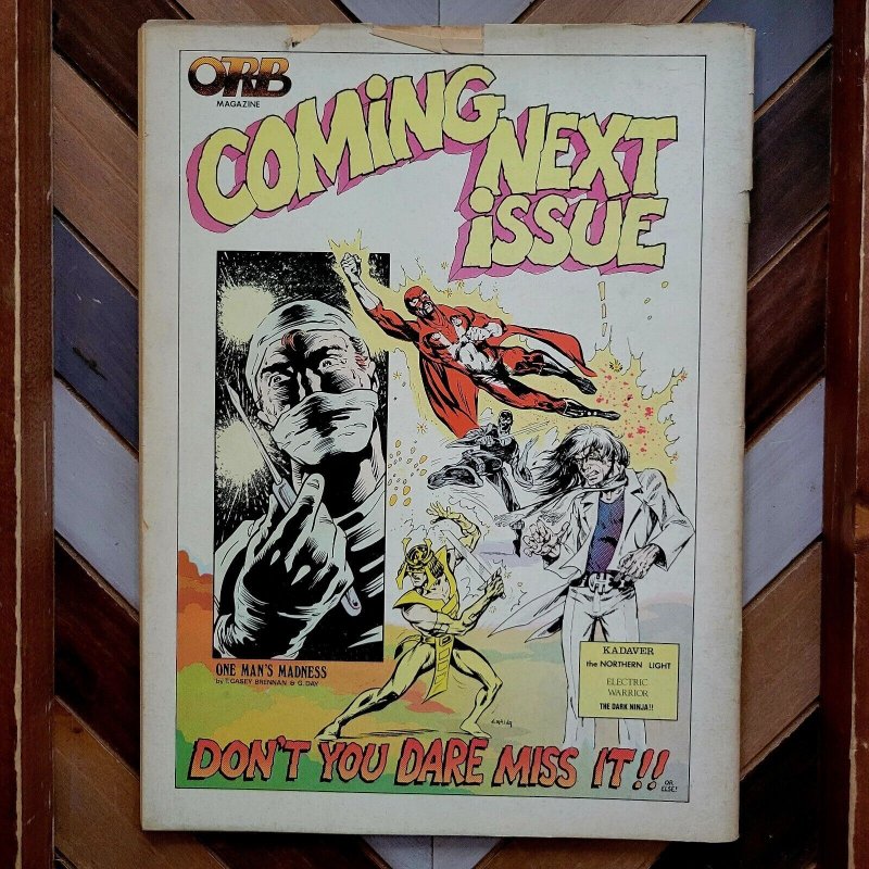 ORB Magazine #4 VG (1978) Horror! KEN Steacy / Gene DAY / Doug Martin ...