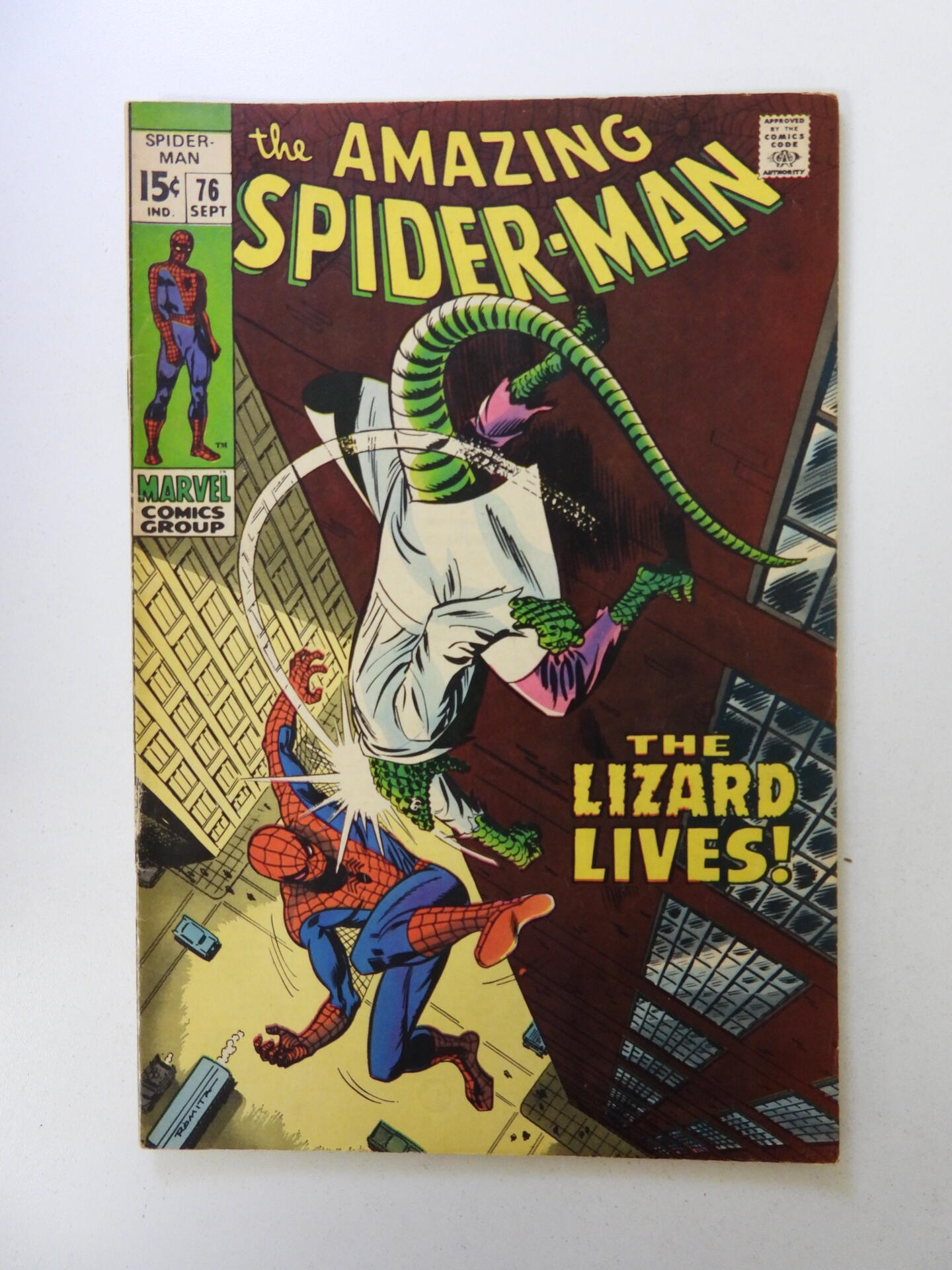 The Amazing Spider-Man #76 (1969) FN+ condition | Comic Books - Silver ...