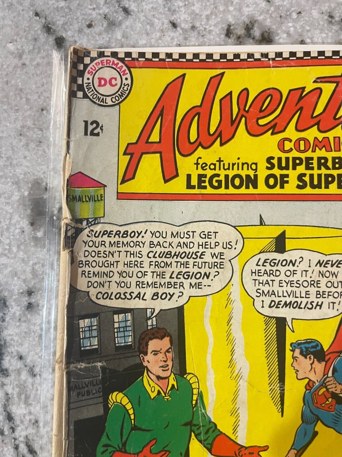 Adventure Comics # 351 PR DC Silver Age Comic Book Superman Superboy ...