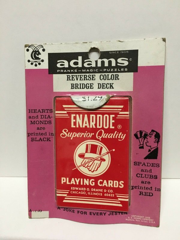 5 sealed ADAMS Magic Tricks from the 70's - Shell Trick, Imp Bottle ...