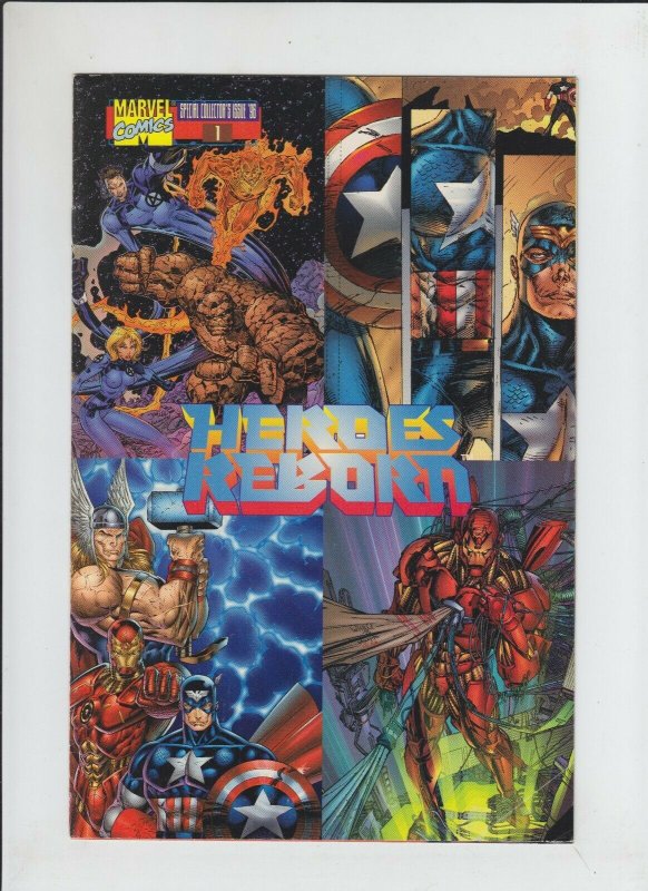 Heroes Reborn Mini Comic #1 FN; Marvel | Krueger interview Jim Lee ...