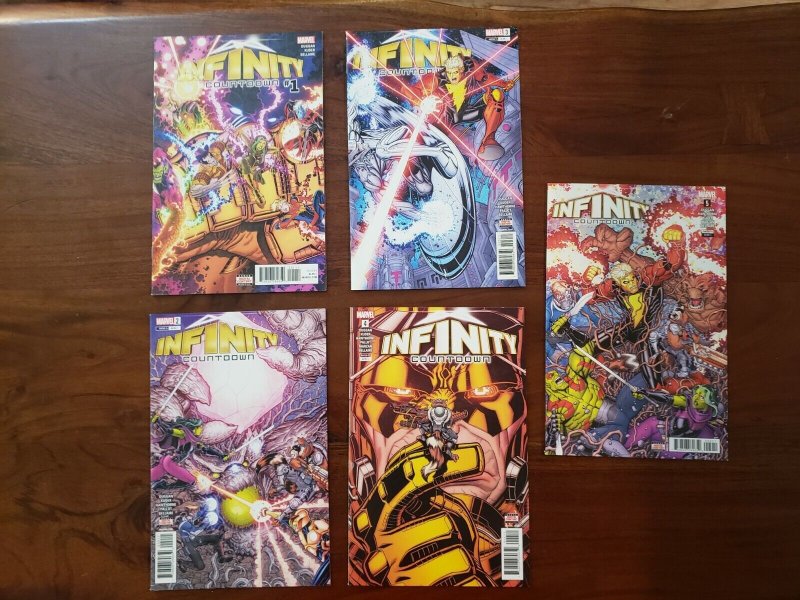 Infinity Countdown #1 2 3 4 5 + RARE Infinity Circuit Mini Poster (2018) | Comic Books - Modern ...
