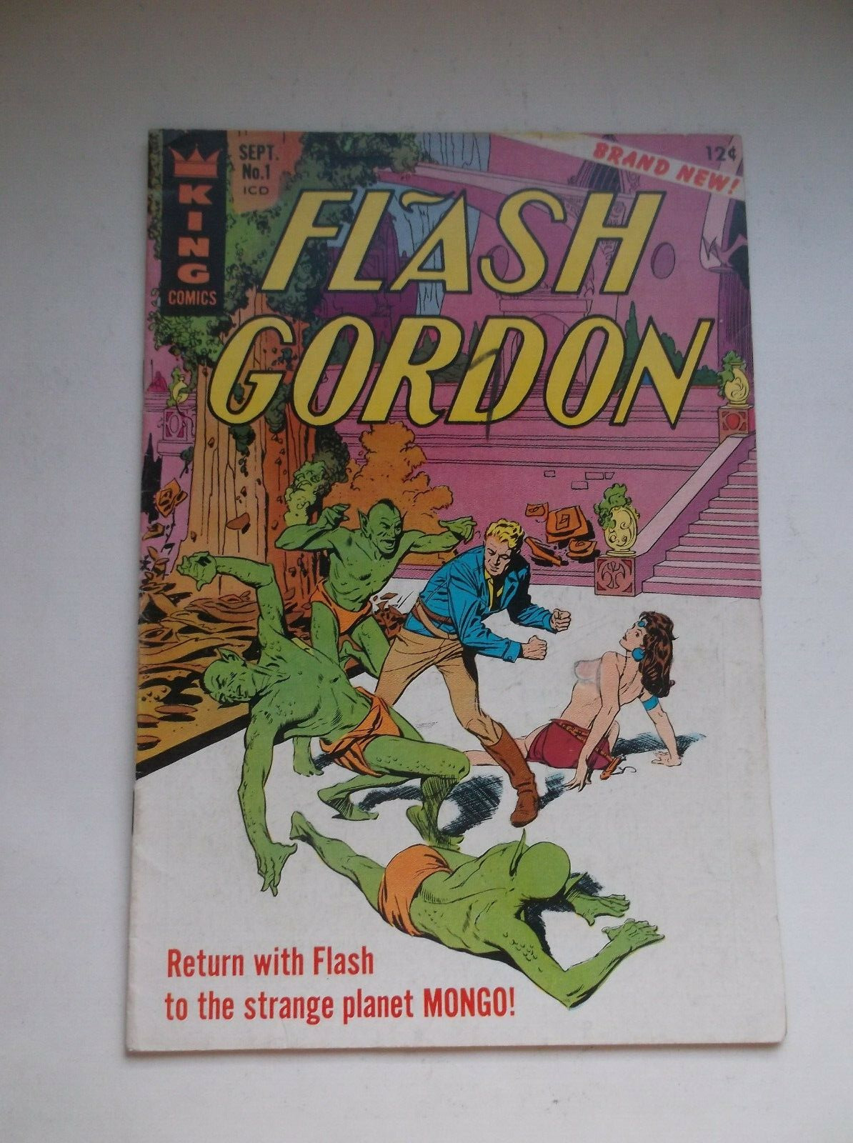 King Comic: Flash Gordon #1, 1st Silver AGE Appearance, 1966, FN- (5.5 ...