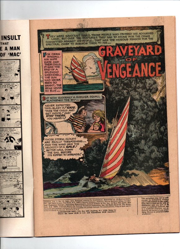 Ghosts #18 - Nick Cardy - Horror - 1973 - VF | Comic Books - Bronze Age ...