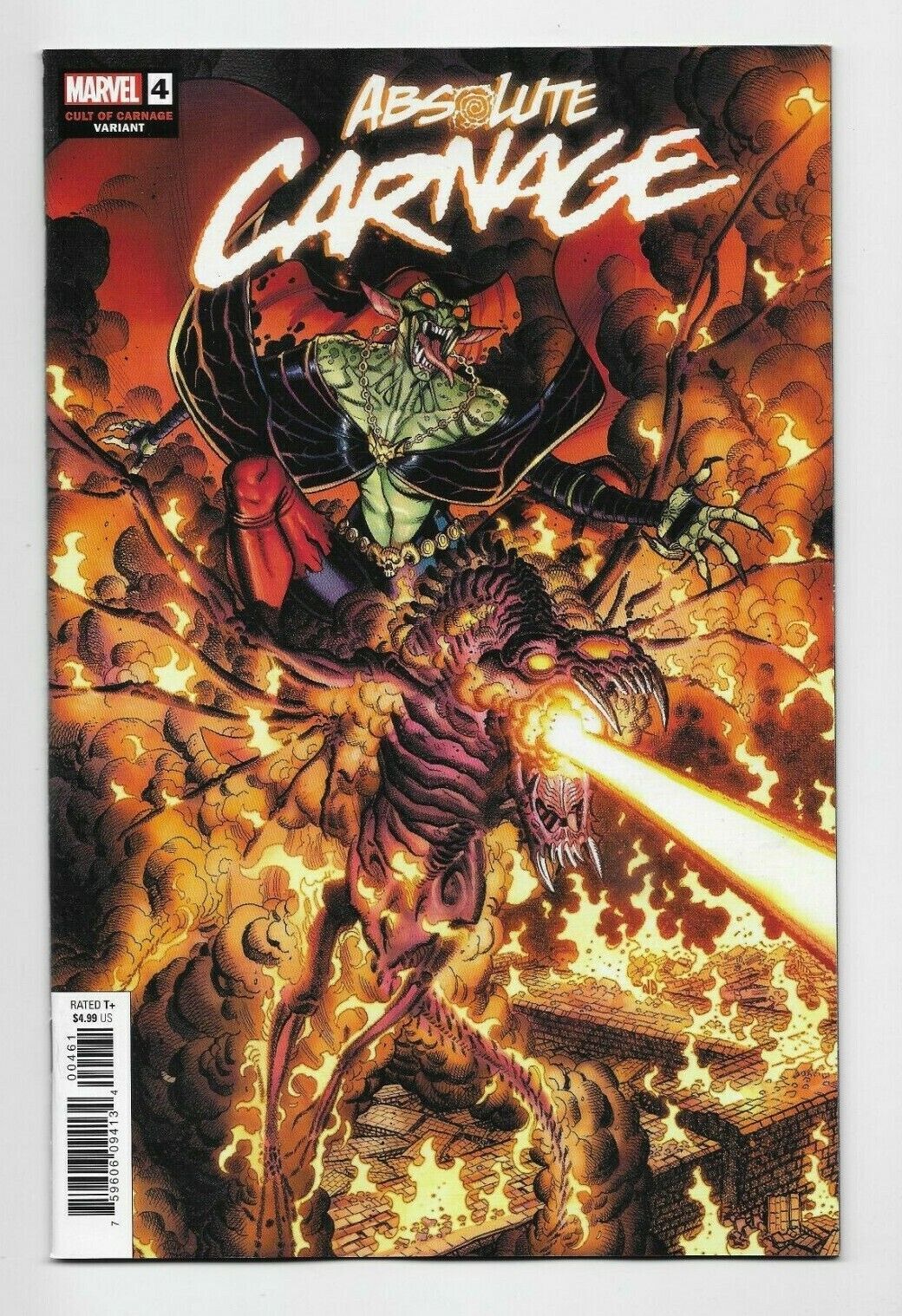 Absolute Carnage #4 Marvel 2019 Nick Bradshaw 1:25 Cult of Carnage ...