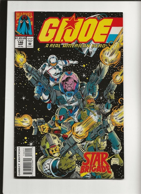 GI JOE Real American Hero #146 Star Brigade Marvel | Comic Books ...