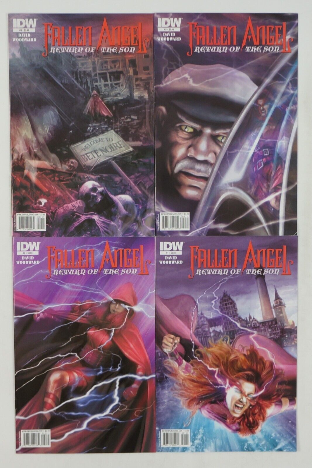 Fallen Angel: Return of the Son #1-4 VF/NM complete series - Peter ...