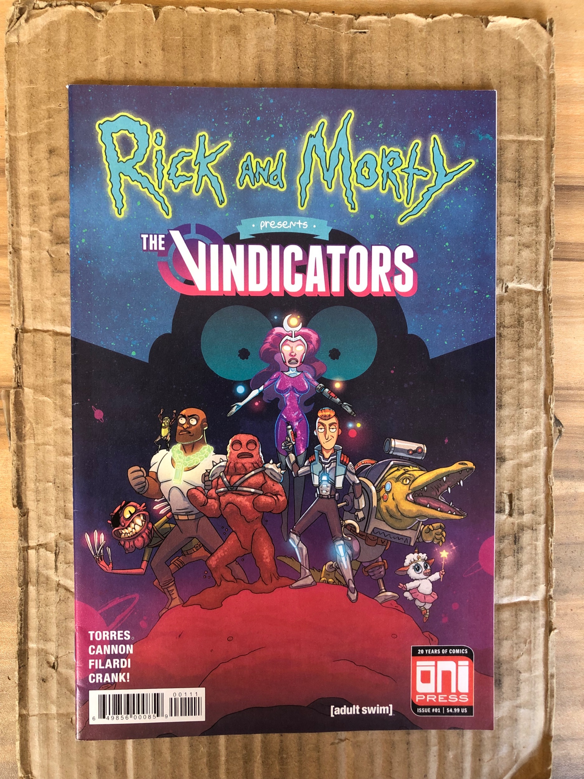 Rick and Morty Presents: The Vindicators (2018) | Comic Books - Modern ...